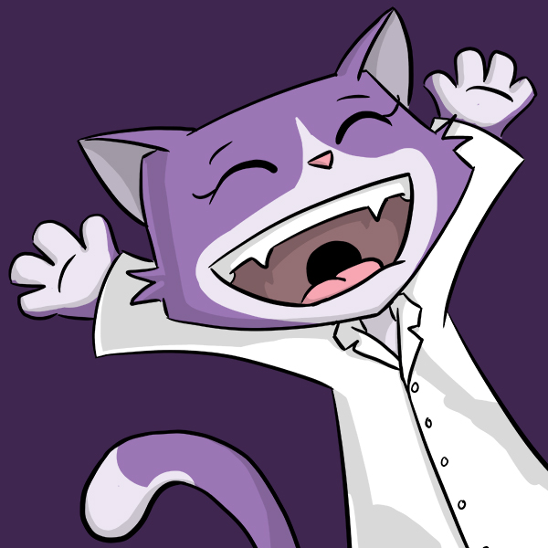 Contact - Mad Scientist CatMad Scientist Cat